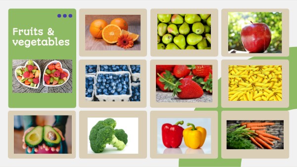 Fruits & vegetables | Genially