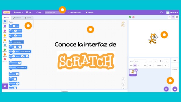 Interfaz de Scratch