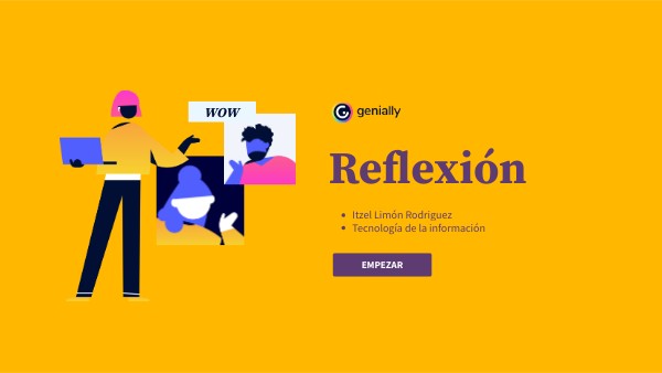 Reflexión | Genially