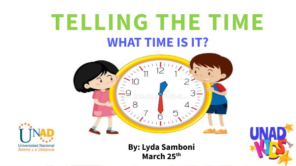TELLING THE TIME | Genially