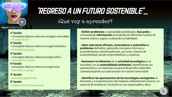 Presentación Sesiones Regreso a un futuro sostenible | Genially