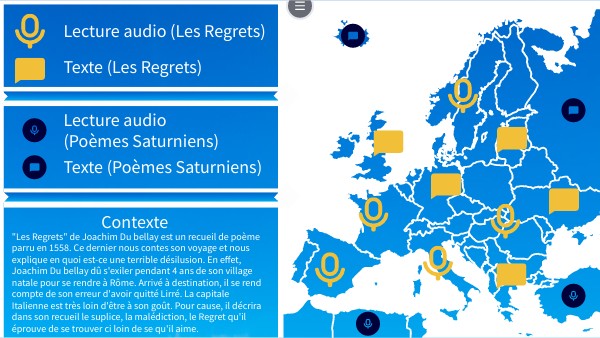 EUROPE MAP NEGATIVE SPACE
