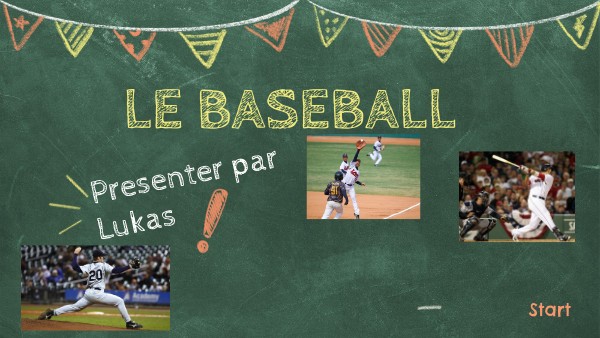 Le Baseball | Genially