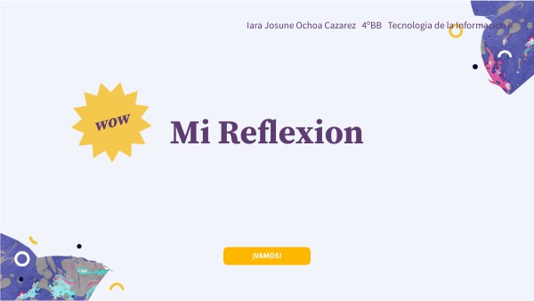 Reflexion | Genially