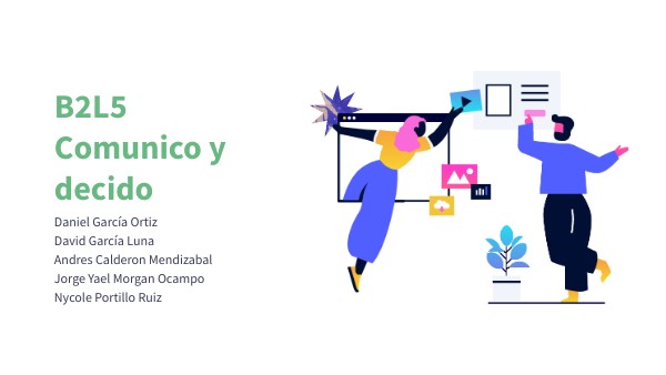 B2L5 Comunico y Decido | Genially