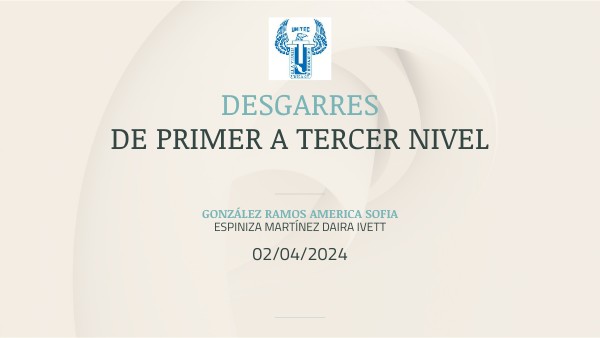 DESGARRES | Genially