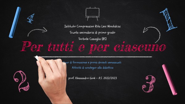 ANNO DI PROVA - SOSTEGNO | Genially