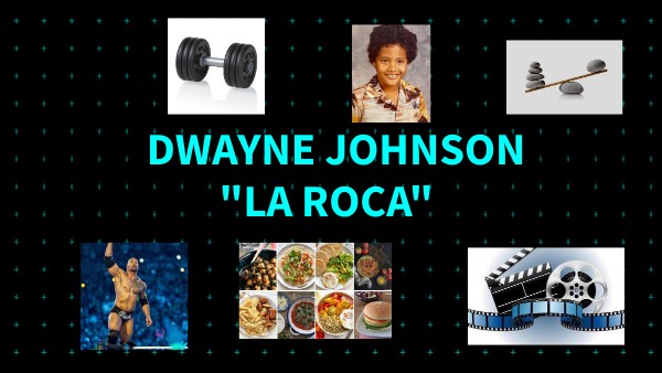 Dwayne Johnson "La roca"