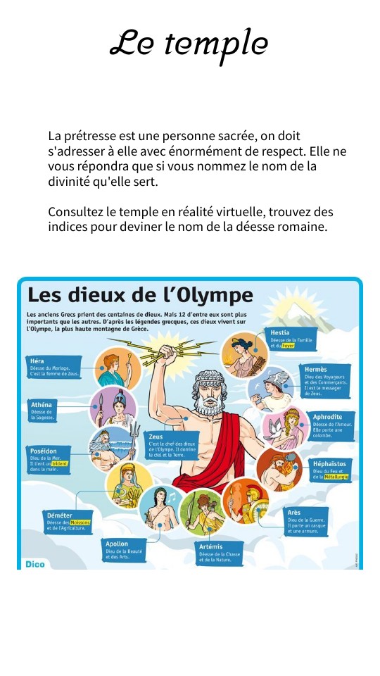 escape game - temple | Genially