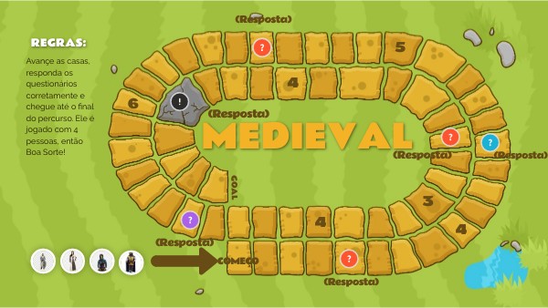 MEDIEVAL RACE ( Mateus charello e Jordana) | Genially