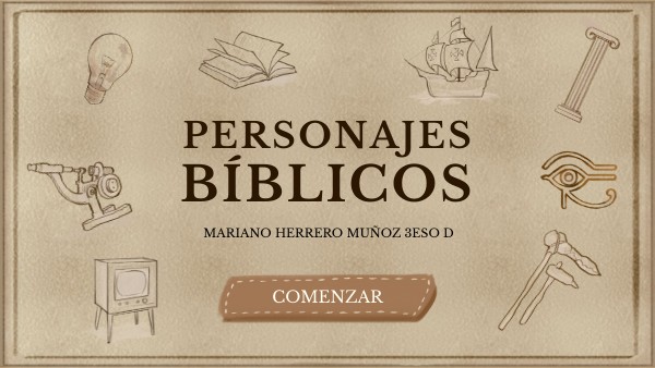 Personajes bíblicos