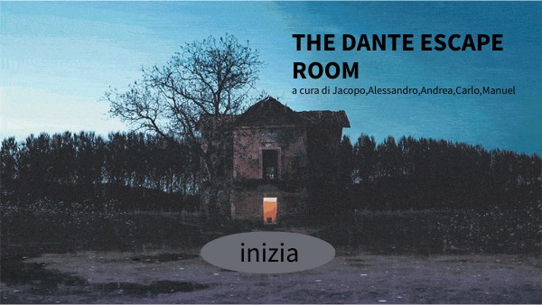 the dante escape room | Genially