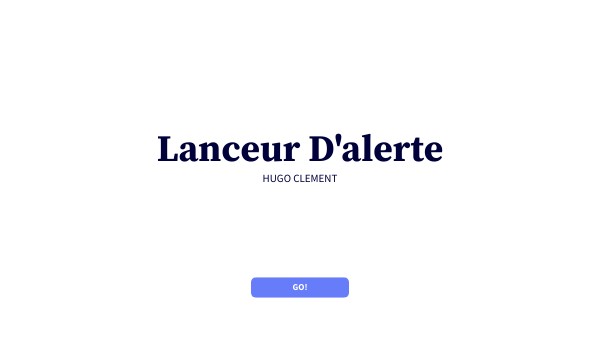 Lanceur d'alerte