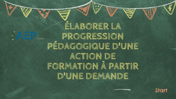 Progression pédagogique | Genially