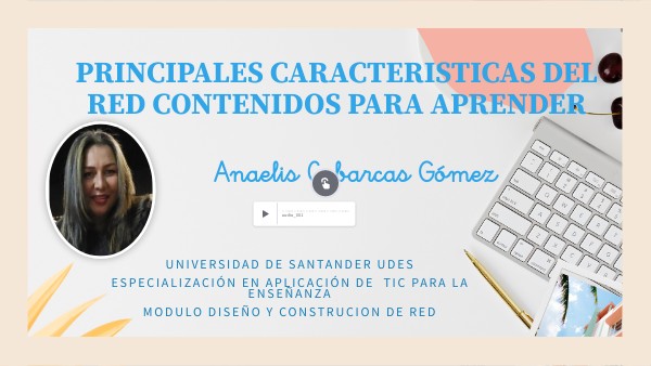 CARACTERISTICAS DEL RED CONTENIDOS PARA APRENDER | Genially