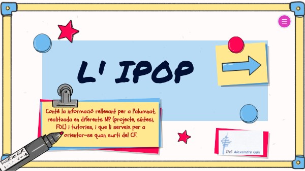 IPOP-TUTORIES | Genially