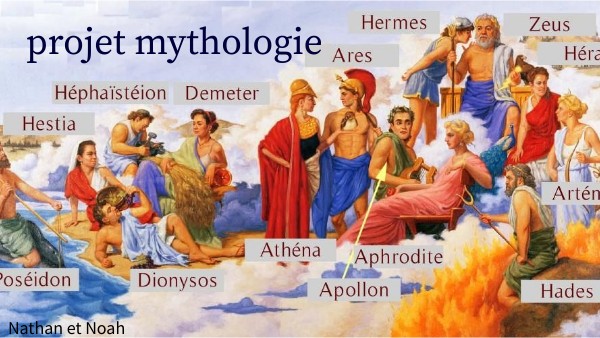 projet mythologie