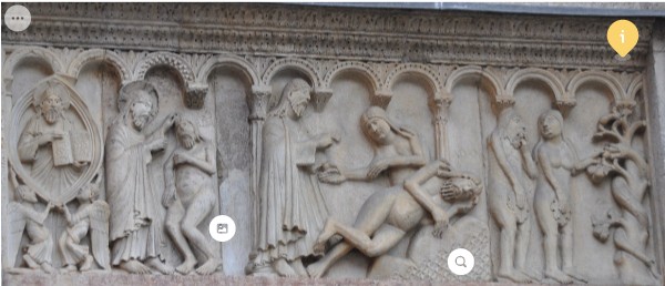 Storia della Genesi (Wiligelmo) | Genially