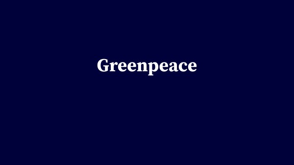 Greenpeace | Genially