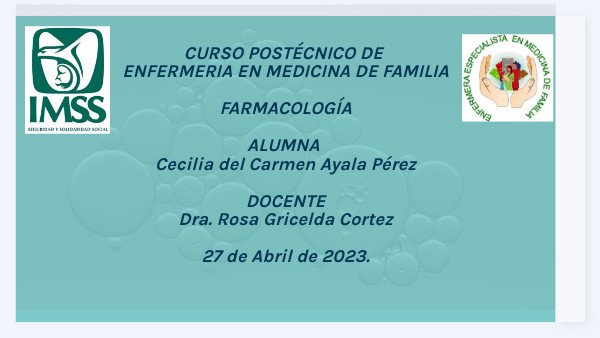 PRESENTACIÓN CIENCIA Y SALUD