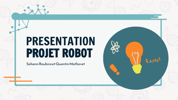 Présentation Robot | Genially