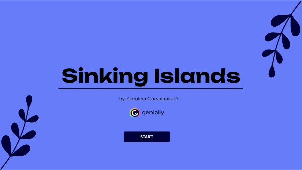 sinking islands | Genially