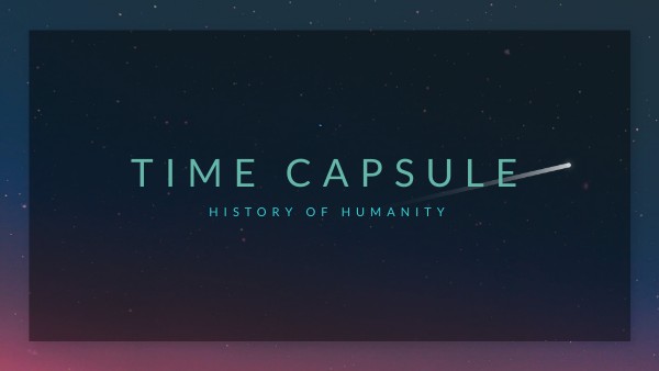 Time Capsule Presentation | Genially
