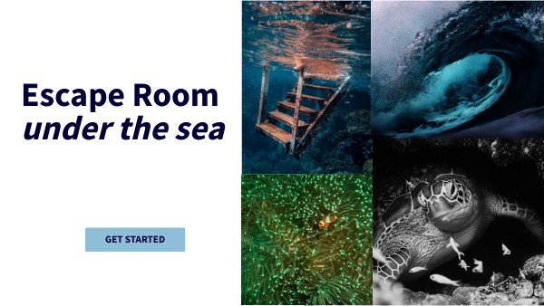ESCAPE ROOM under the sea