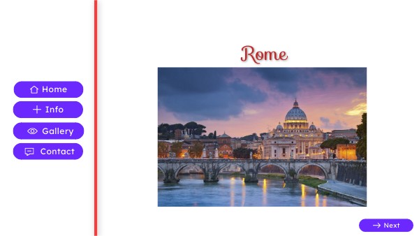 Website of Rome | Genially