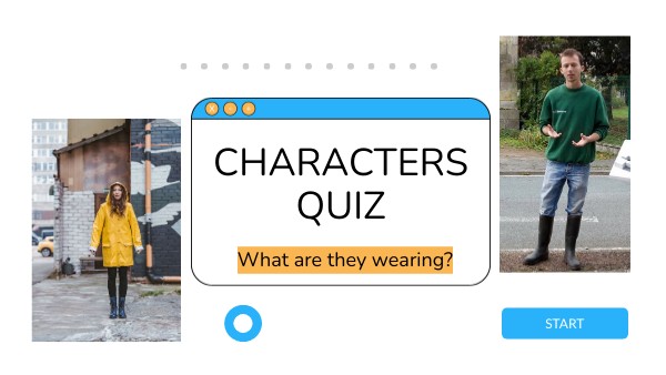 CHARACTERS QUIZ