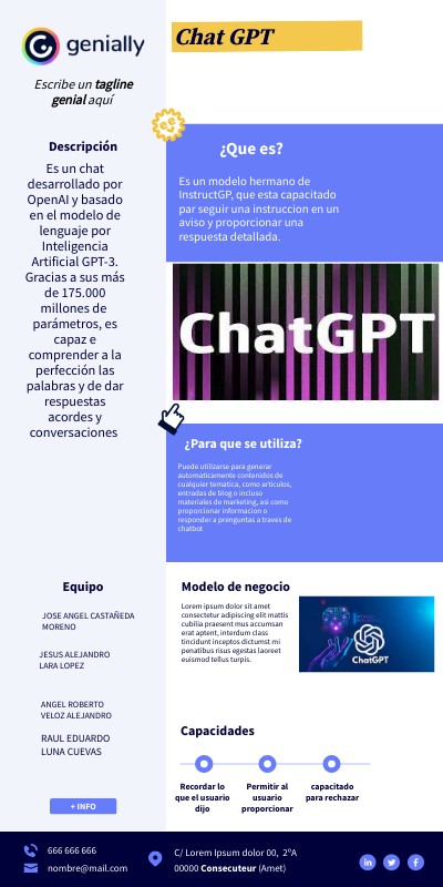 ONE PAGER VERTICAL GENIAL | Genially