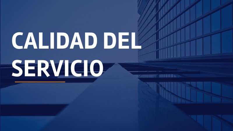 CALIDAD DEL SERVICIO | Genially