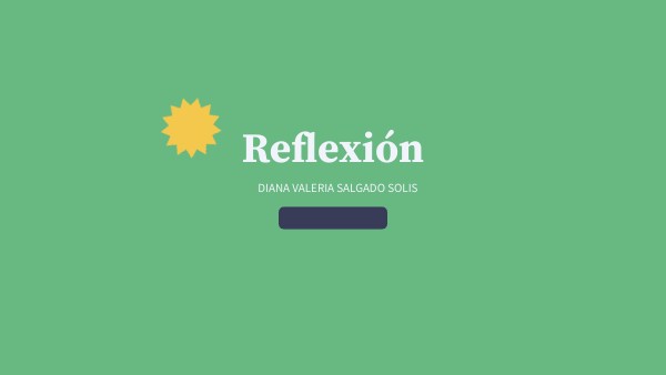 Reflexion | Genially