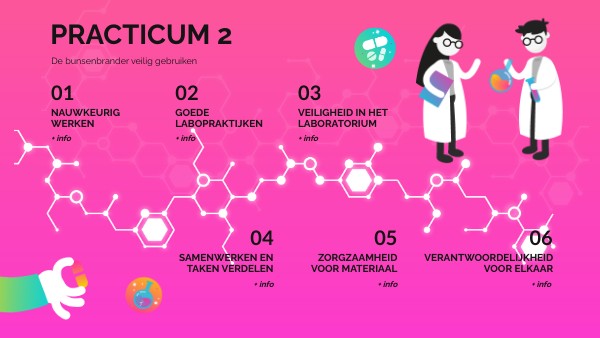 Practicum - De bunsenbrander | Genially