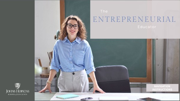 Session 5: The Entrepreneurial Educator