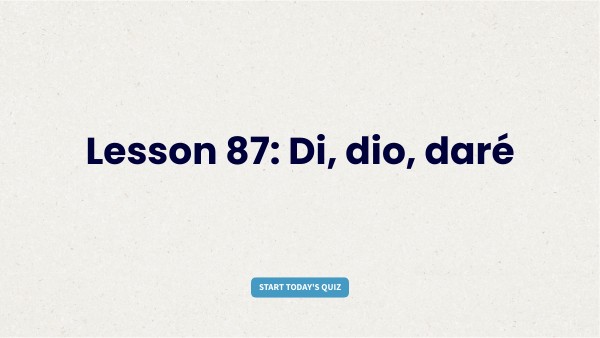 Lesson 87 Quiz | Genially