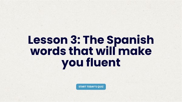 Lesson 3 Quiz