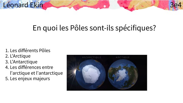 Les poles | Genially