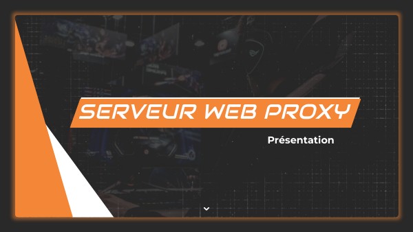 serveur web proxy