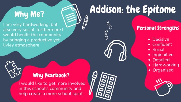 Yearbook Staff Application