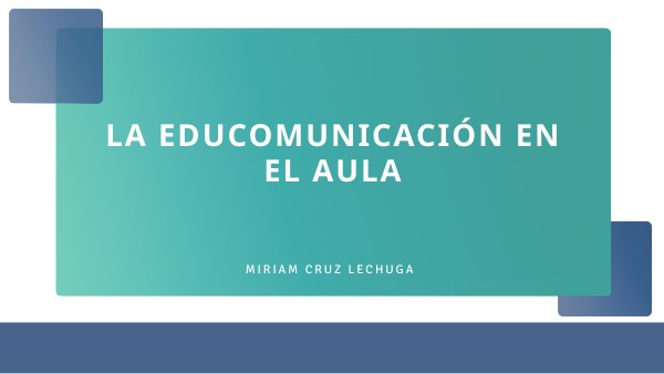 La educomunicación