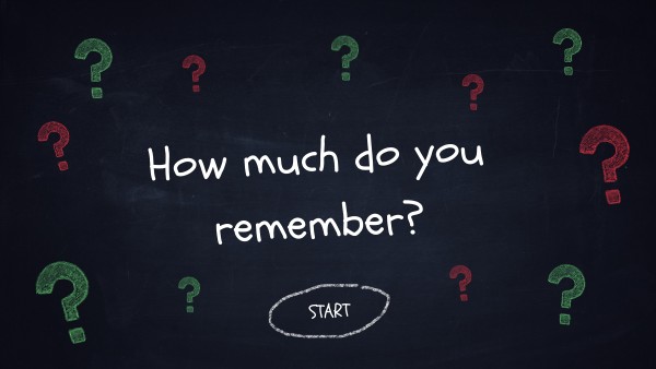 QUIZ HOW MUCH DO YOU KNOW?