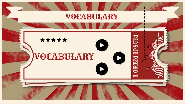 VINTAGE CIRCUS HORIZONTAL INFO | Genially