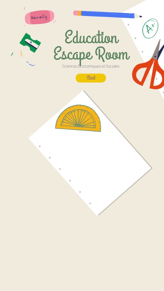 EDUCATION ESCAPE ROOM | Genially