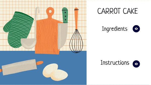 Carrot cake | Genially