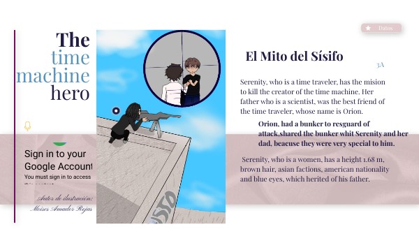 The time machine hero | Genially