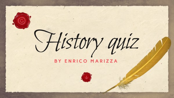 HISTORY QUIZ