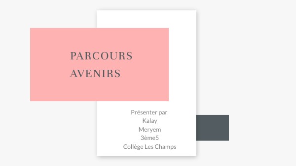 Copie - Parcours avenir