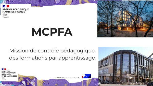 GT Inspecteurs Lille Prog MCPFA | Genially