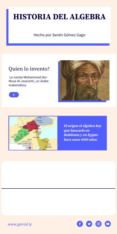 HISTORIA DEL ALGEBRA